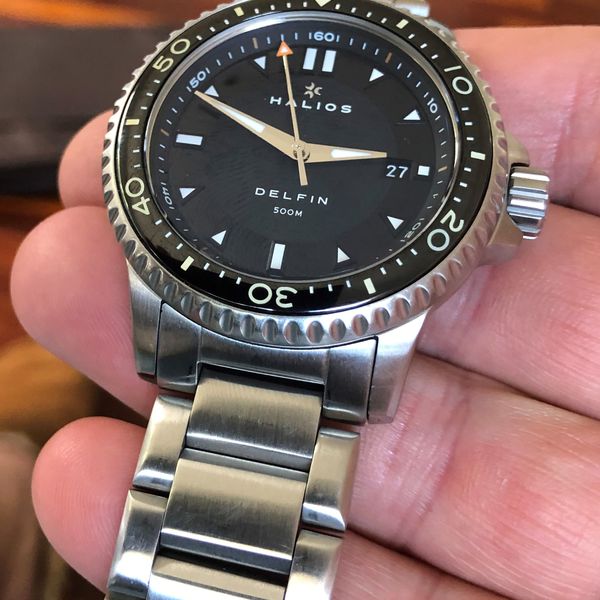 FS: Halios Delfin 500m Dive Watch, with original stainless steel ...