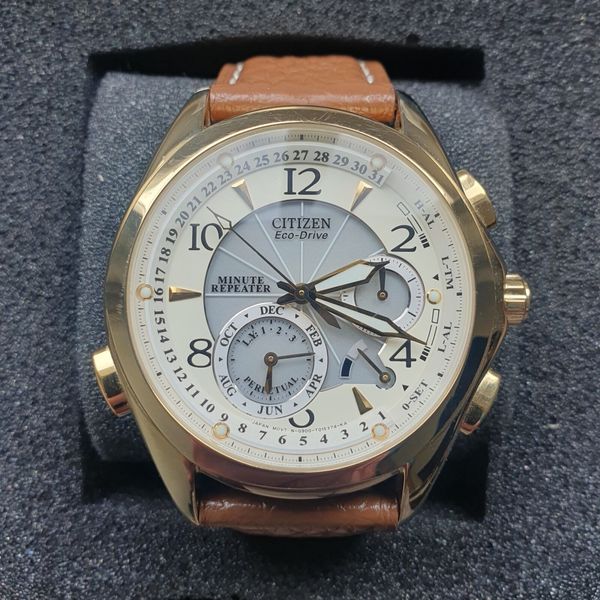 Citizen Watch - Eco Drive Mens Calibre 9000. Minute Repeater watch ...