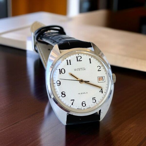 Wostok Rare Soviet Mechanical USSR mens watch VOSTOK 18 jewerly ...