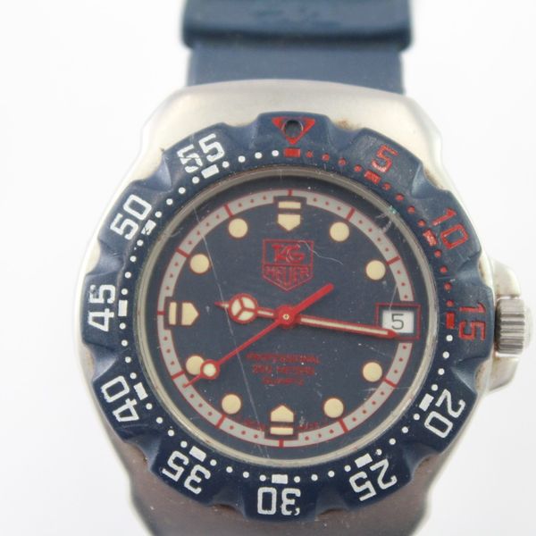 Mens Vintage Tag Heuer Formula 1 Watch Ref WA1210 Quartz Working ...