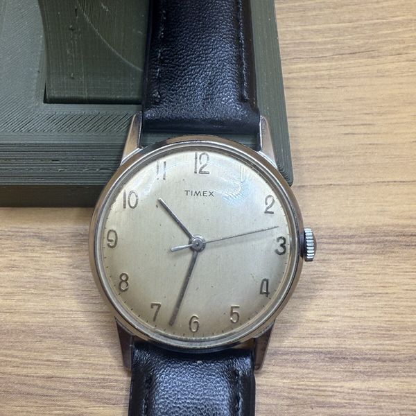 Vintage 1963 Timex Mercury Men's Watch Running 32MM Case Size ...