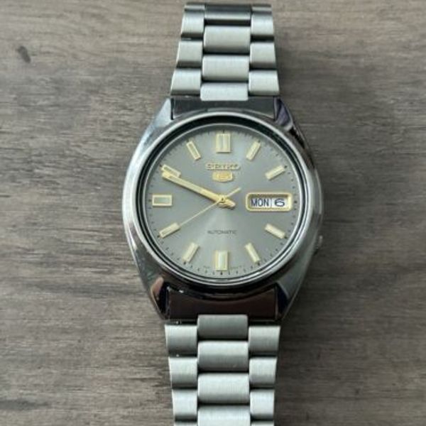 Seiko 5 Sports Gray Men's Watch - SNXS75 | WatchCharts Marketplace