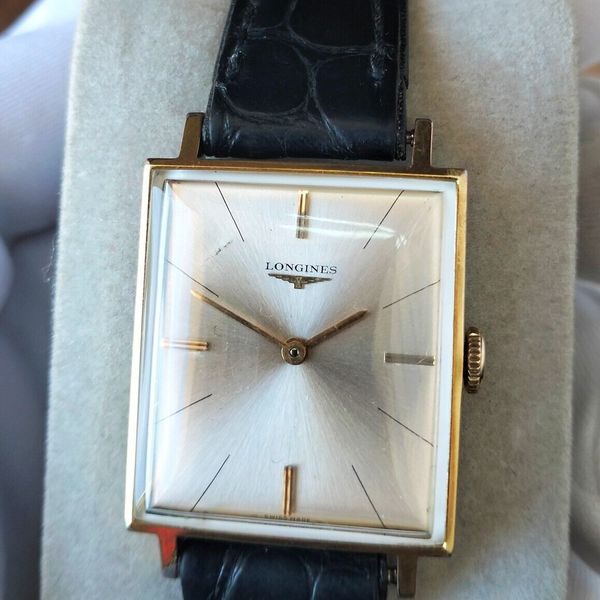 Vintage LONGINES TANK TV Mecanic 1970 Rare Model | WatchCharts Marketplace