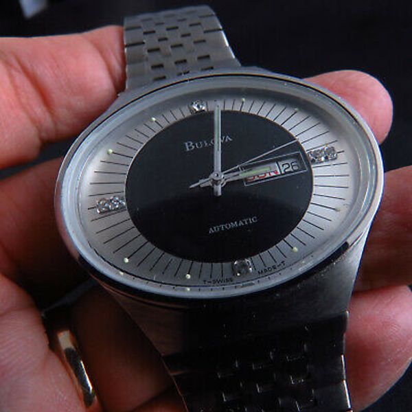SWISS MADE BULOVA SPACE AGE DAYDATE AUTOMATIC MEN WATCH | WatchCharts