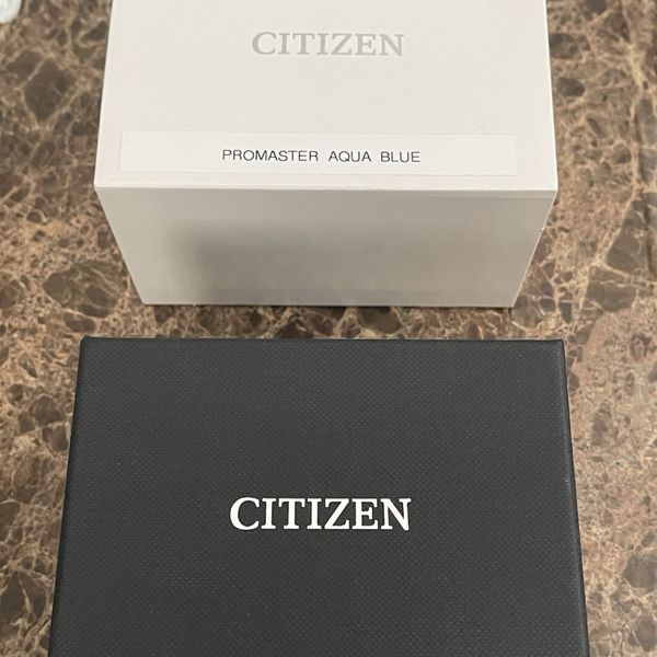 Citizen EcoDrive Promaster Dive Turquoise Dial Watch BN0162-02X-With ...