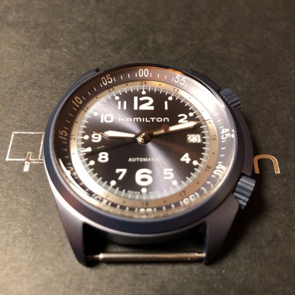 [$550 USD] FS: Hamilton Pilot Pioneer, Blue Anodized Case, H8049050 ...