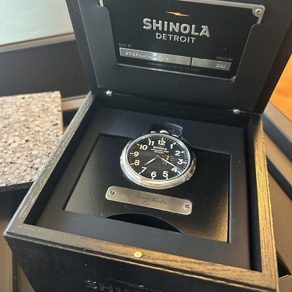 Shinola Henry Ford Pocket Watch Limited Edition 49mm | WatchCharts ...