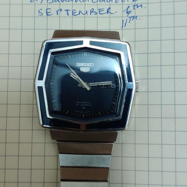 [WTS] Rare Vintage Seiko 5 Automatic TV //Octagon// Dial - 7019-5120 ...
