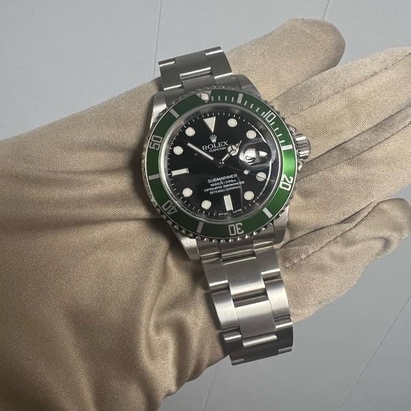 Rolex Submariner 16610LV (Kermit) | WatchCharts Marketplace UK