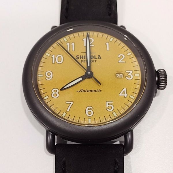 shinola runwell automatic 45mm Men's Watch | WatchCharts Marketplace