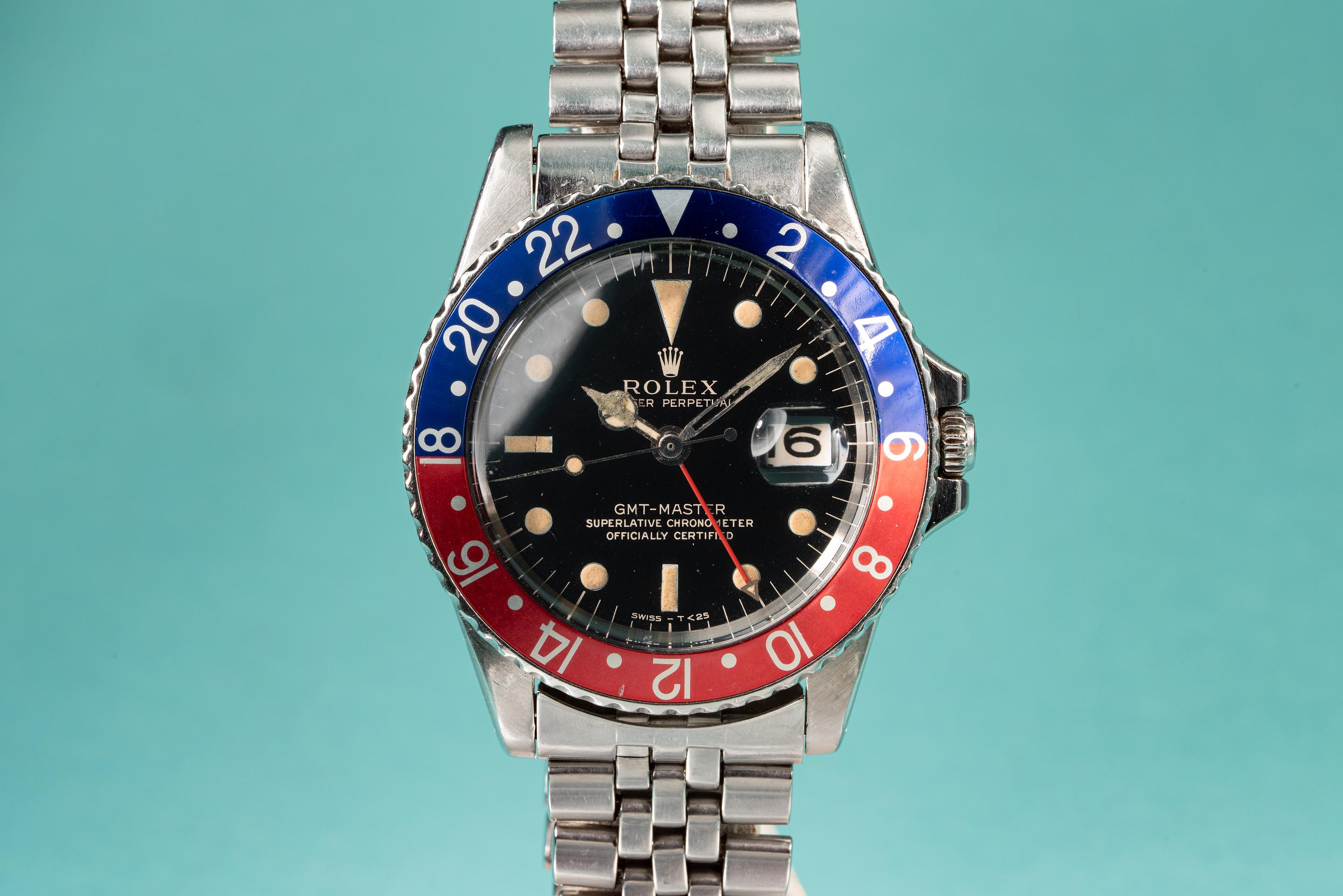 FS: 1965 Rolex GMT Master 1675 Gilt Dial | WatchCharts