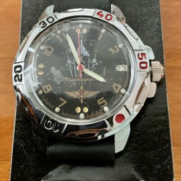 Vostok Komandirskie Mechanical Russian Military Watch, NIB ...