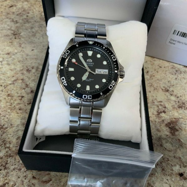 Orient Ray II Luminous Automatic Watch Black Dial | WatchCharts Marketplace