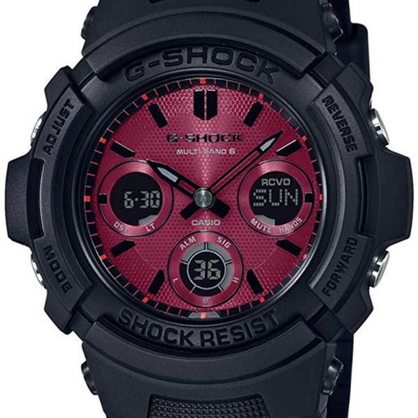 [AWG-M100SAR-1AJF] CASIO Watch G-SHOCK G-SHOCK Black and Red Series ...