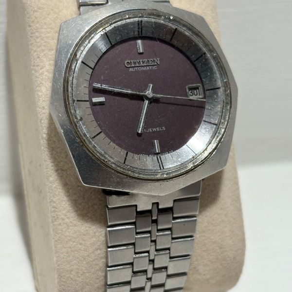 Citizen Automatic 21J Menâ s Watch â Cal. 8210 â Rare Dial Ref. 52-0071 ...