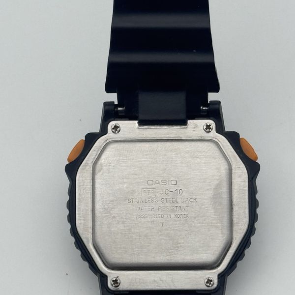 Casio Work Out Watch Rare Vintage Running Man Jog & Walk JC-10 Cal 879 ...