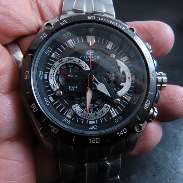EF-550 Casio Edifice Chronograph Quartz Men Watch | WatchCharts Marketplace