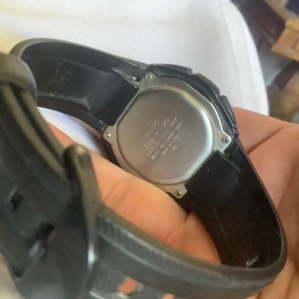 Casio Illuminator W-210 2963 Digital Alarm Chronograph Quartz Working Black | WatchCharts ...