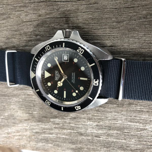 FS: Heuer 844 Monnin Vintage Diver 1979 | WatchCharts Marketplace