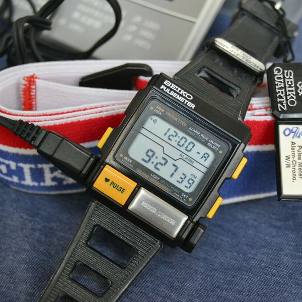 Vintage Seiko Alien Pulsemeter Chronograph watch module S234 | WatchCharts