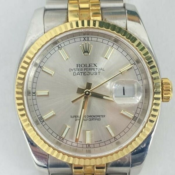 Rolex Datejust 36 Steel & 18K Gold Watch | WatchCharts