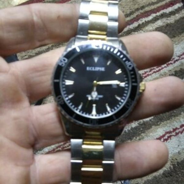 Eclipse Water-resistant Quartz Men's Watch AC / 10 1677 Pc32 3 ...