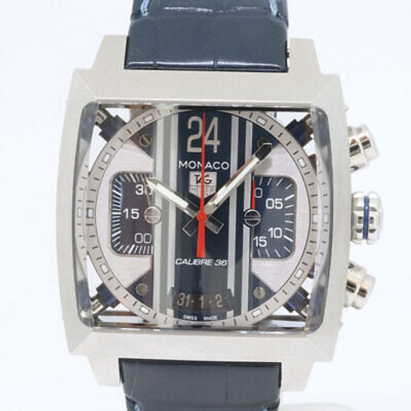 Tag Heuer Monaco 24 Caliber 36 Chronograph CAL5111.FC6299 TO95658 ...