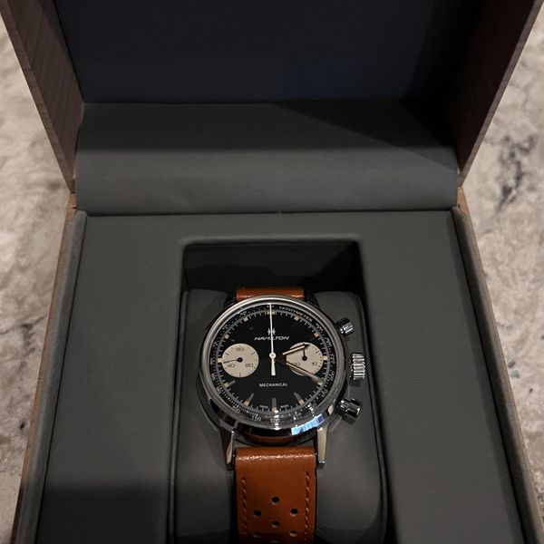 [WTS] Hamilton Intra-matic Chronograph H Reverse Panda | WatchCharts ...