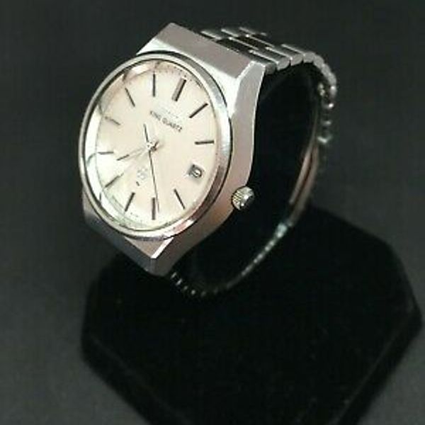 Seiko King Quartz 0852-8005 Marvel Grand Seikomatic Lordmatic USED ...