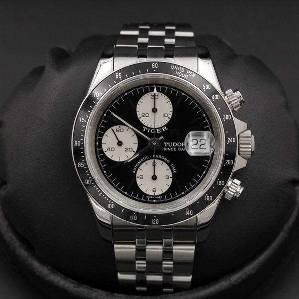 FSOT: Tudor Prince - Tiger - Black Dial - 79260 - Chronograph - MINT ...