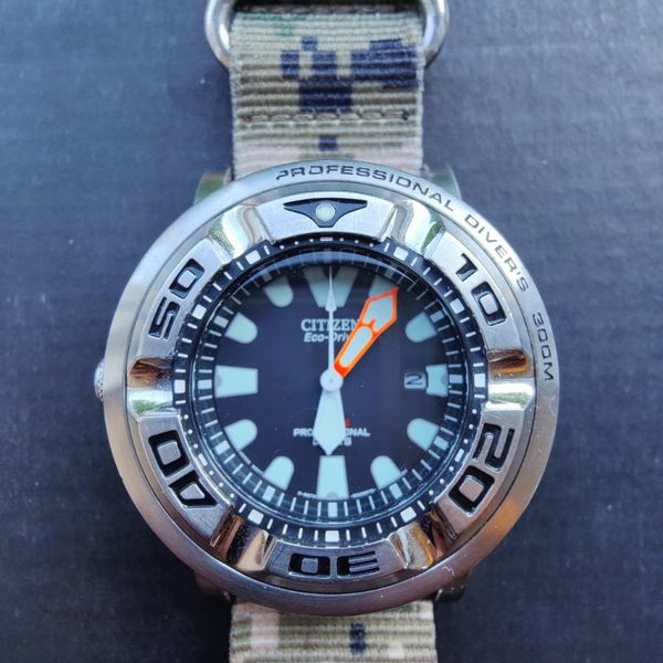 Mens Citizen Eco Drive Promaster Dive "Ecozilla" BJ8050-08E Divers ...