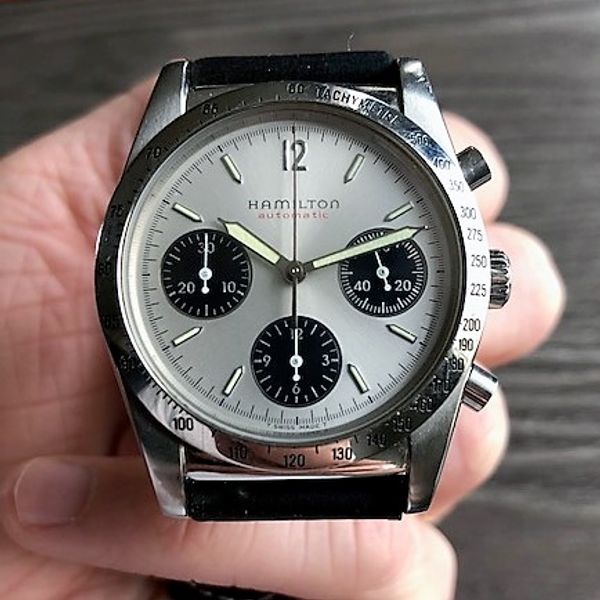 Hamilton Automatic Panda Dial Chronograph | WatchCharts Marketplace