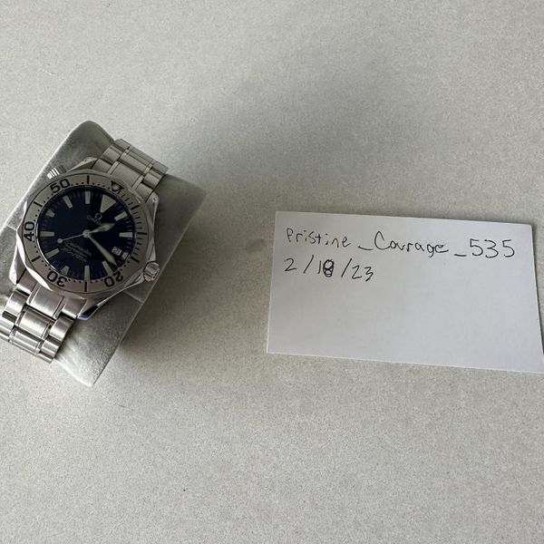 [WTS] Omega Seamaster 300m Electric Blue 2263.80 | WatchCharts Marketplace
