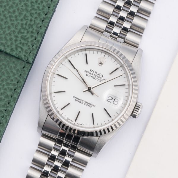 [WTS] 1993 Rolex Datejust White Dial Ref. 16234 with Box & Papers ...