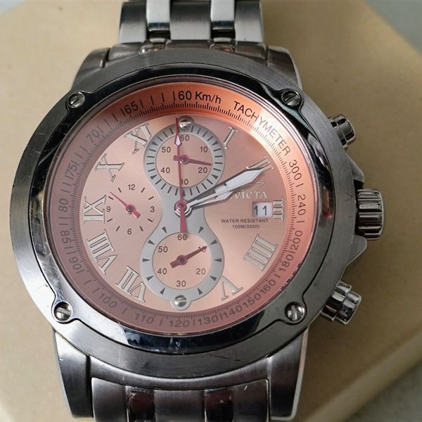 Invicta Specialty Model 4893 Japan Movement Sapphire Crystal runs great ...