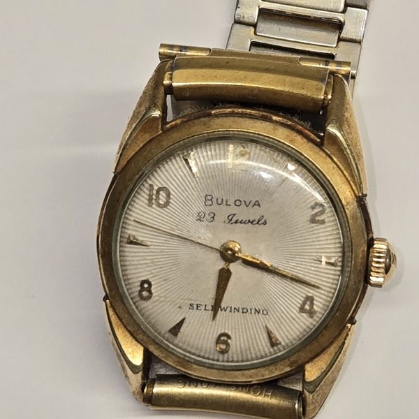 1959 BULOVA Self Winding 23 JEWELS Automatic Watch - Running - Selling ...
