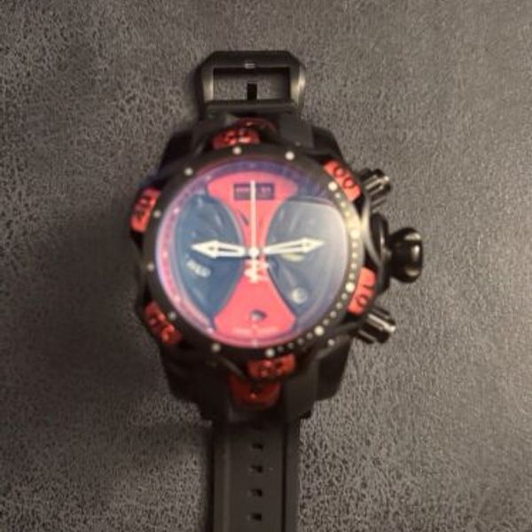 LIMITED EDITION INVICTA MARVEL DEALPOOL SWISS RONDA Z60 CALIBER MENS ...