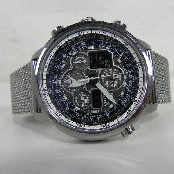 Citizen Navihawk UTC Eco-Drive JY8030-83E Wrist Watch for Men | WatchCharts