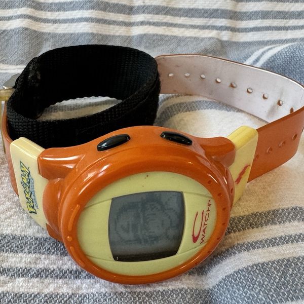 PokÃ©mon Watch. Swatch Charmander. 1998. New Battery. Appears All ...