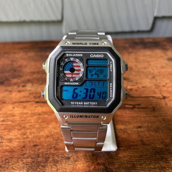 Casio ae1200 Nasa Mod screen filters | WatchCharts Marketplace