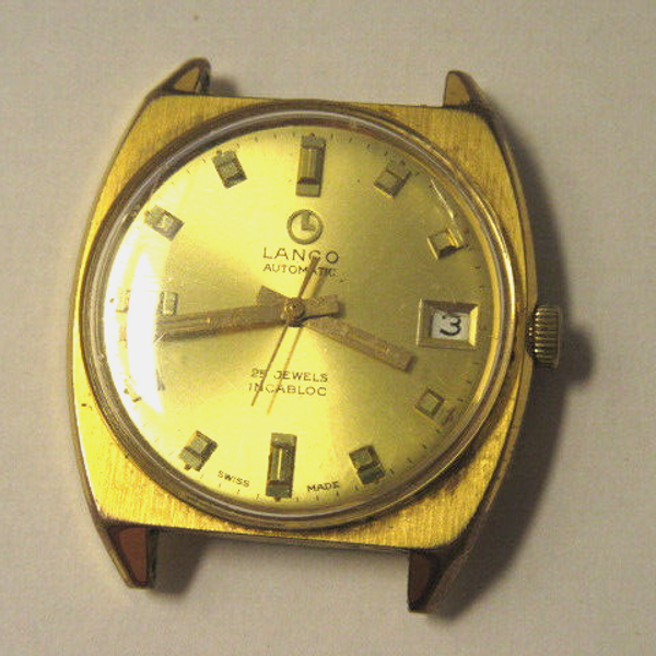 Lanco Automatic 25 Jewels & Date - Men's Vintage | WatchCharts Marketplace