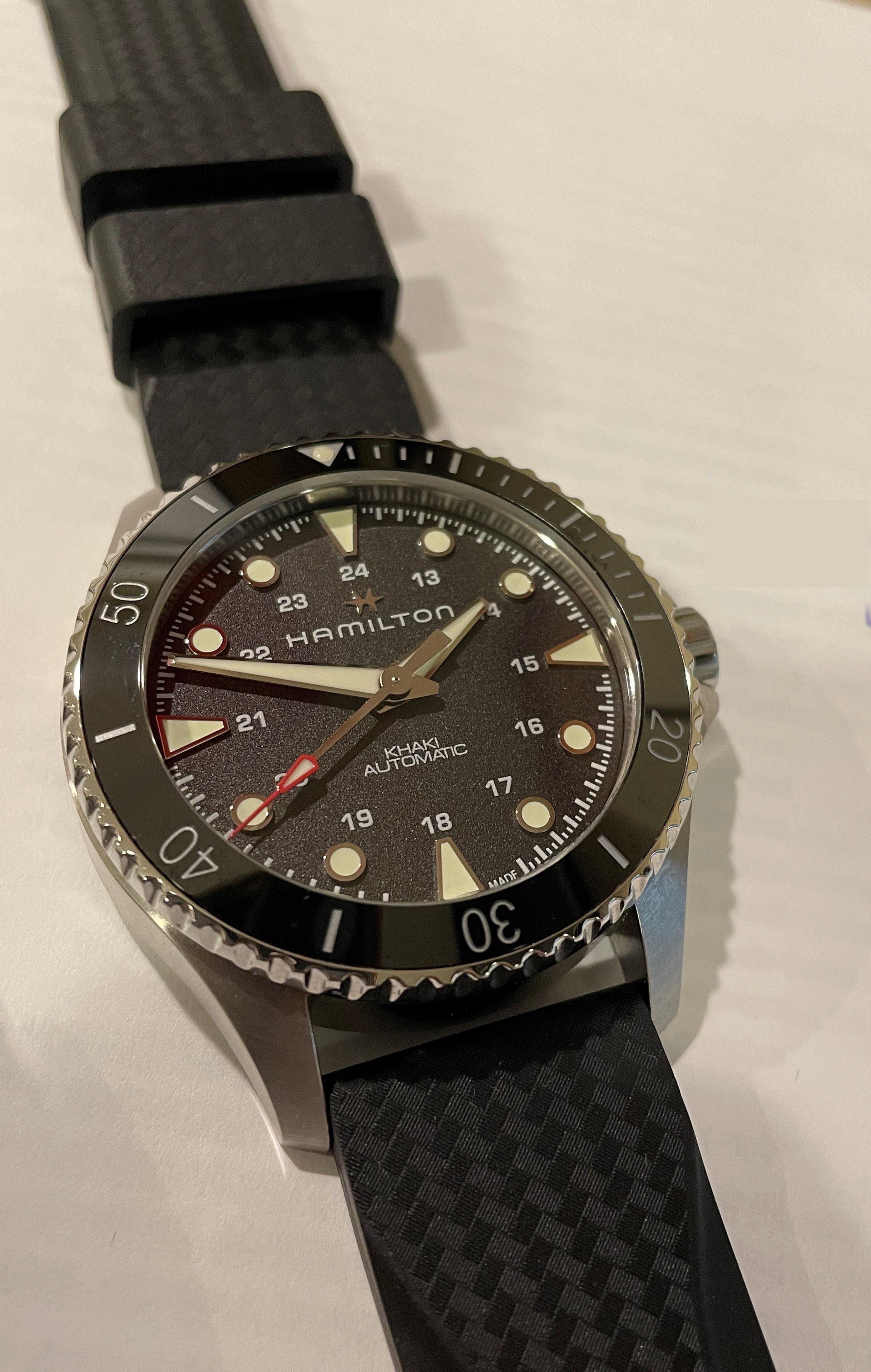 [$495 USD] [WTS] Hamilton Khaki Navy Scuba Auto H82515130 | WatchCharts