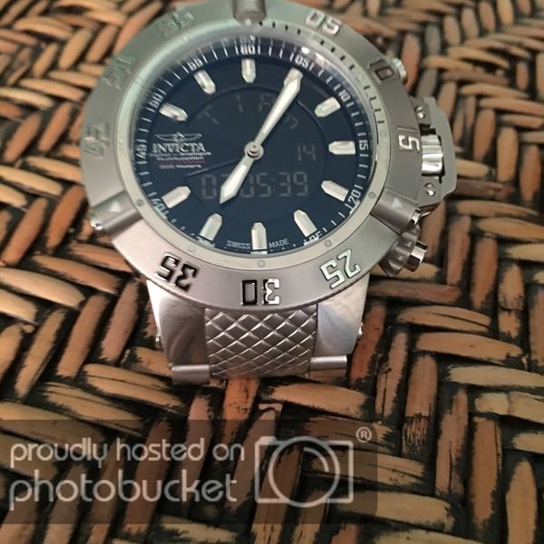 FS: *RARE* Invicta Subaqua III 6154 Analog/Digital chronograph ...