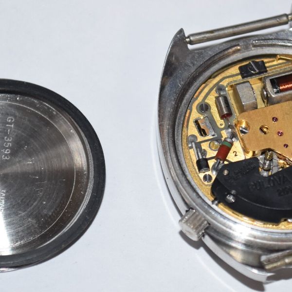 Vintage 1976 (N6) BULOVA ACCUTRON Cal.2191.10 Stainless Steel for Parts ...