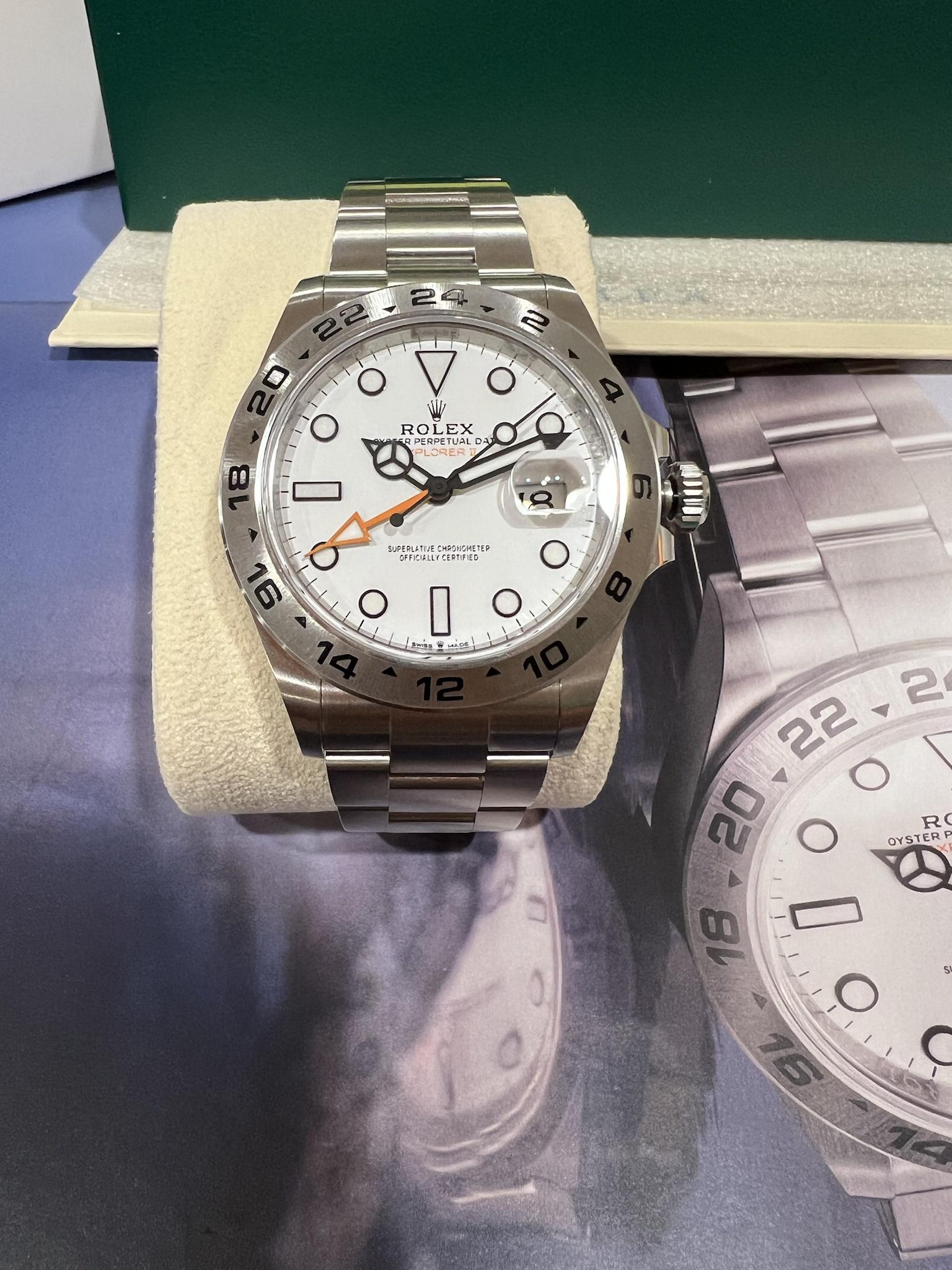 [WTS] Rolex Explorer II Polar Dial Explorer 2 Unworn Unsized Ref 226570 ...