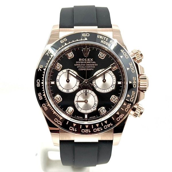 Rolex Daytona 126515LN Black 8-Points Diamonds 126515 Diamonds - March ...
