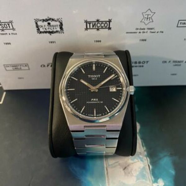 Tissot PRX Powermatic 80 Blue Dial Swiss Made MINT!!! | WatchCharts ...