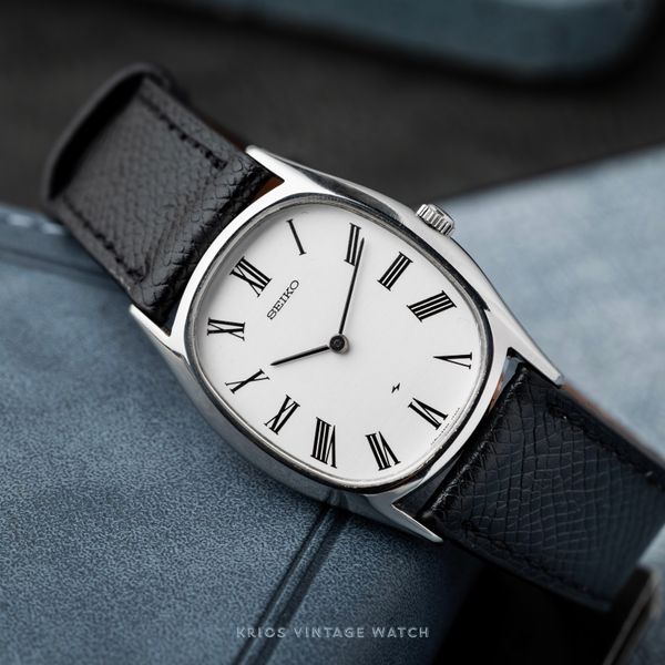 VINTAGE SEIKO CHARIOT “ELLIPSE” ROMAN MANUAL WATCH | WatchCharts ...