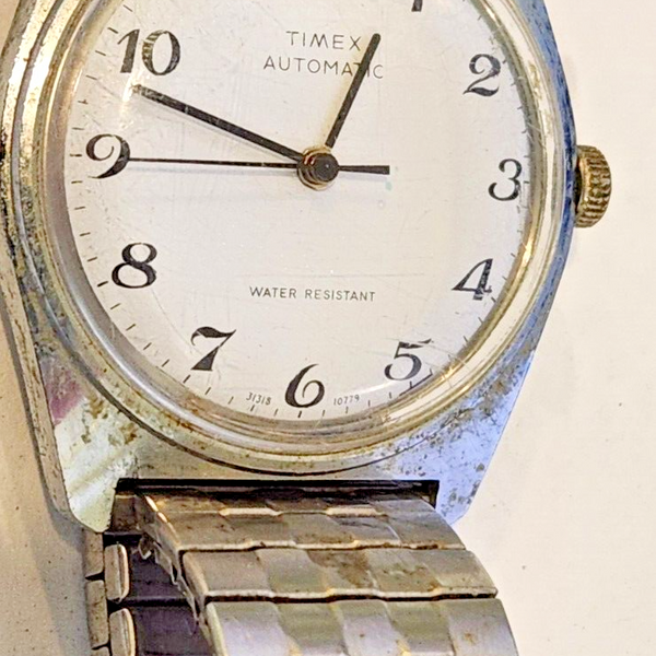 Men's Vintage Timex Viscount Automatic Running 31318 10779 Watch Box#31 ...