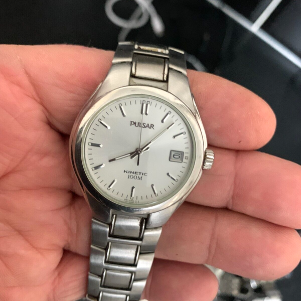 PULSAR BY SEIKO KINETIC NEW Seiko Capacitor fitted | WatchCharts ...